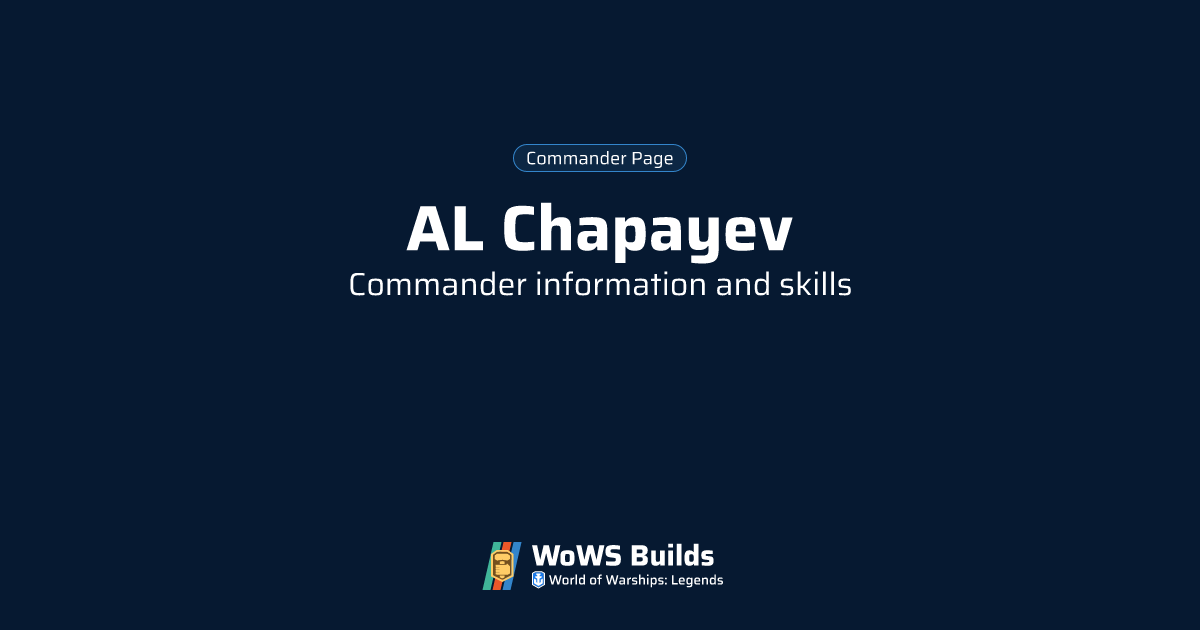 AL Chapayev - WoWS: Legends | Soviet Cruiser Commander