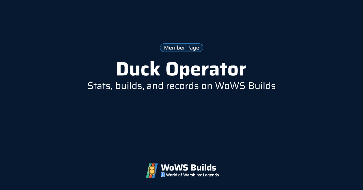 undefined - WoWS: Legends | Stats + Builds