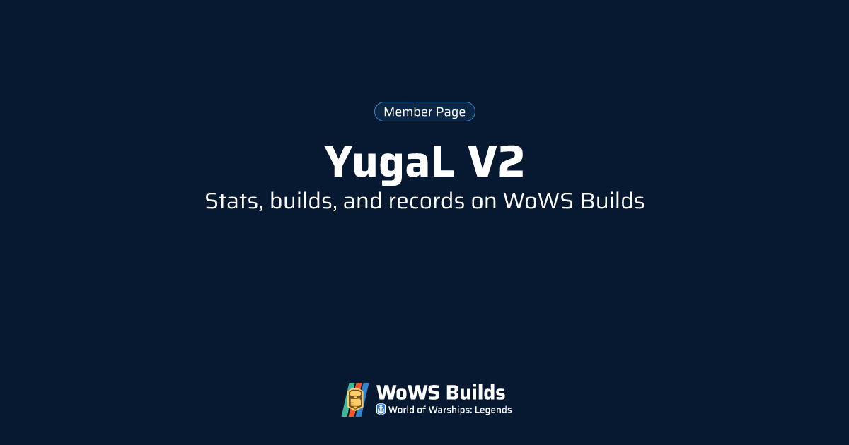 YugaL V2 - WoWS Builds Profile