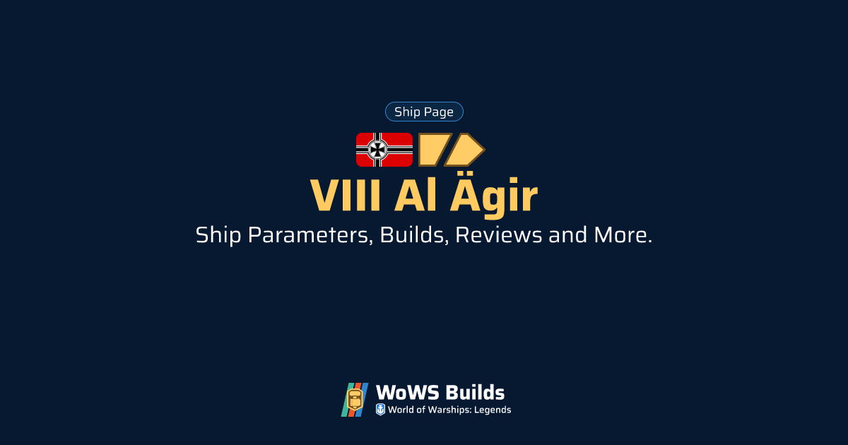 VIII Al Ägir - WoWS: Legends | Stats + Builds | Tier VIII Cruiser
