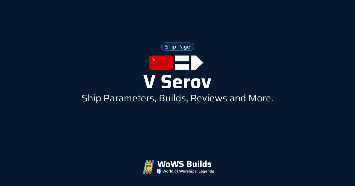 V Serov - WoWS: Legends | Stats + Builds | Tier V Aircraft Carrier